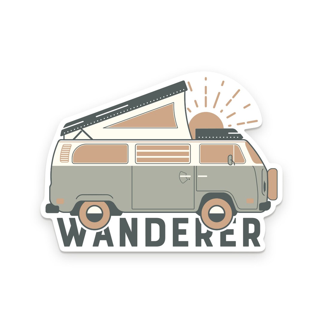 Wanderer Sticker - Etsy