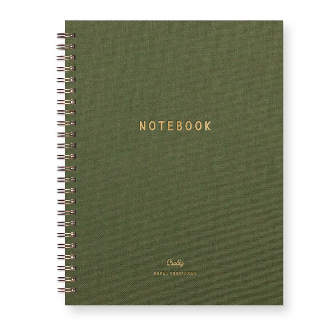 Signature Notebook Journal - Lined Notebook | Hardcover Journal ...