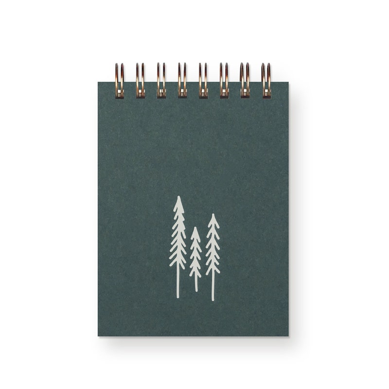 Evergreen Notebook - Etsy