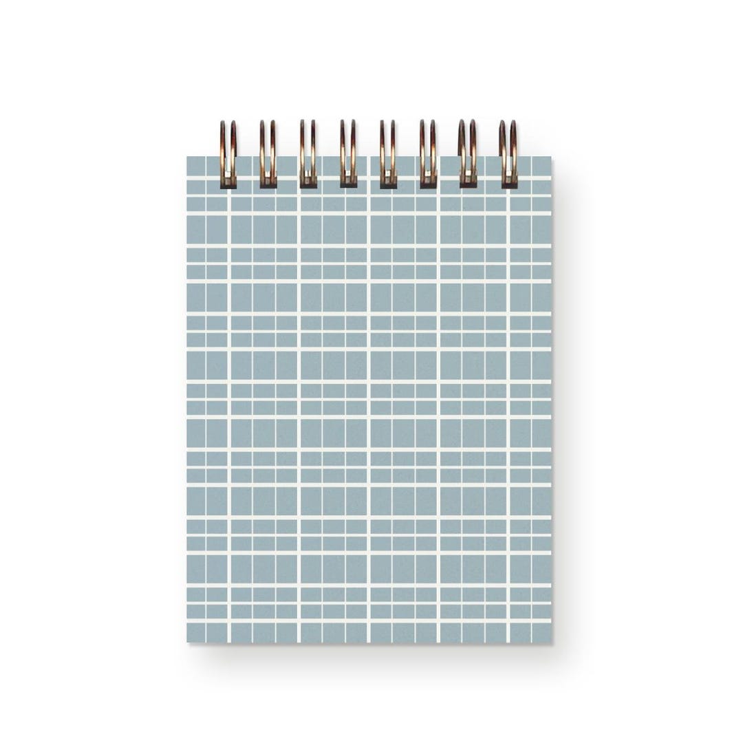 Plaid Mini Jotter Notebook - Notebook | Journal | Pocket Notebook ...