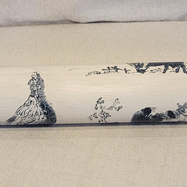 Rooster Rolling Pin - Etsy