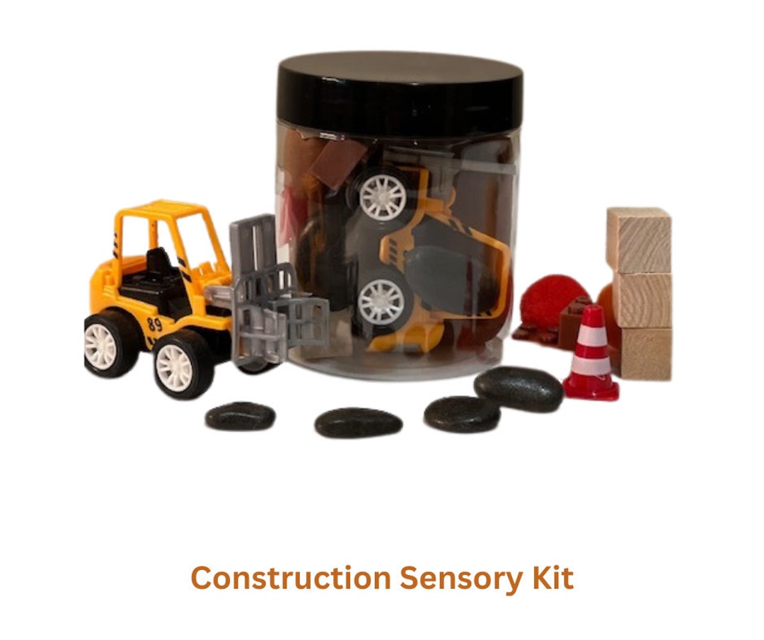 Play Dough Kit, Construction Play Dough Kit, Sensory Kit, Play Dough ...