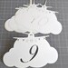 Up, Up, and Away Airplane Table Number Cards Wedding Place Cards Pilot ...