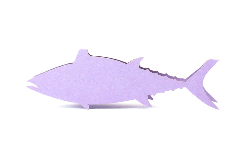 Fish Place Card Tuna Place Cards Wedding Escort Cards | Etsy