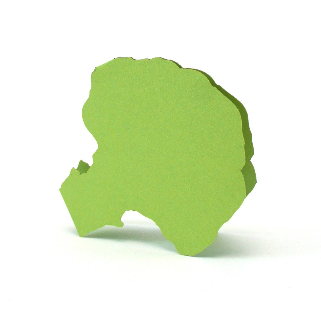 Vegan Wedding Place Card Broccoli Place Card Food Escort Cards ...