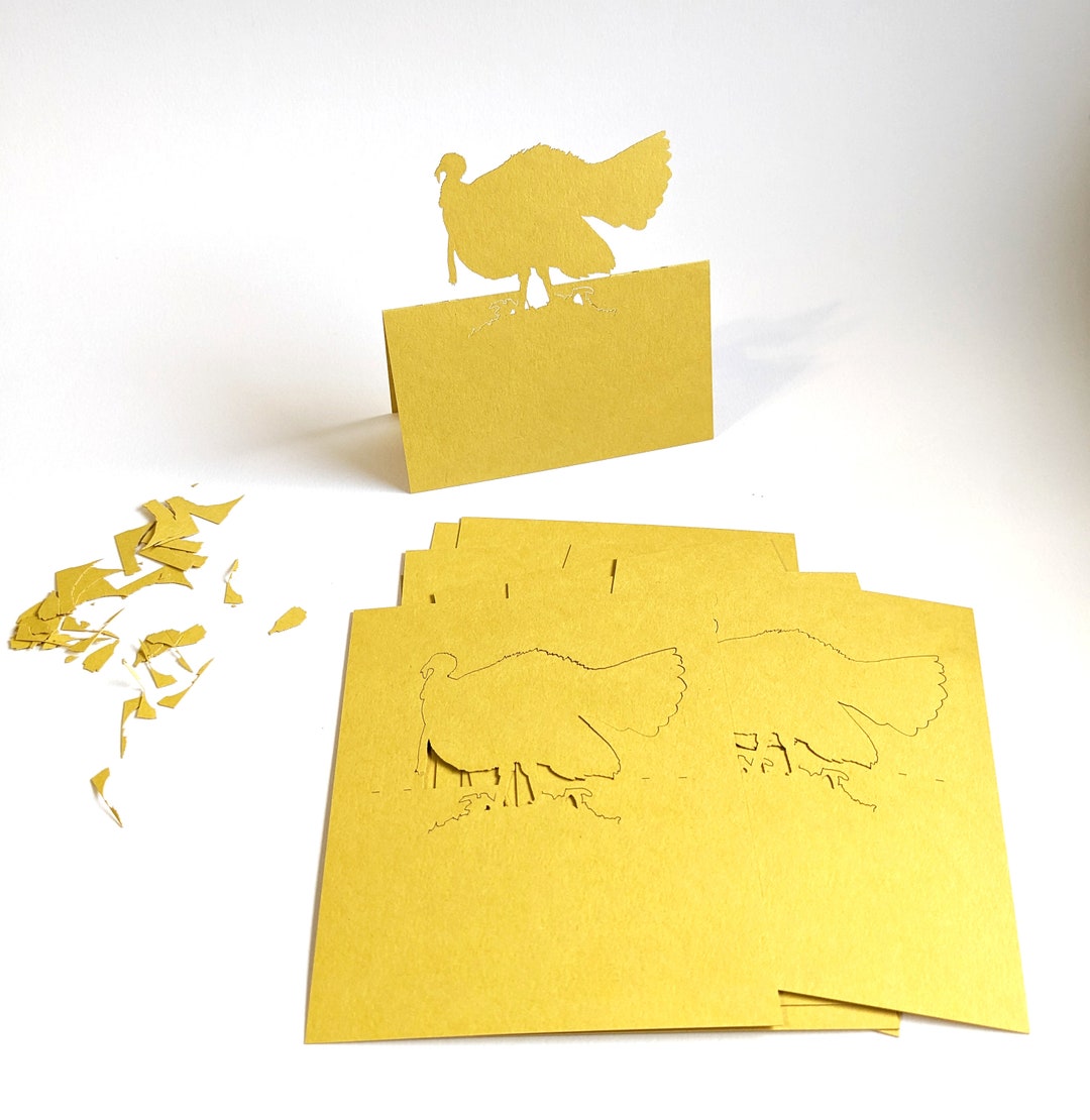 Thanksgiving Place Card Holder Turkey Place Card Thanksgiving - Etsy