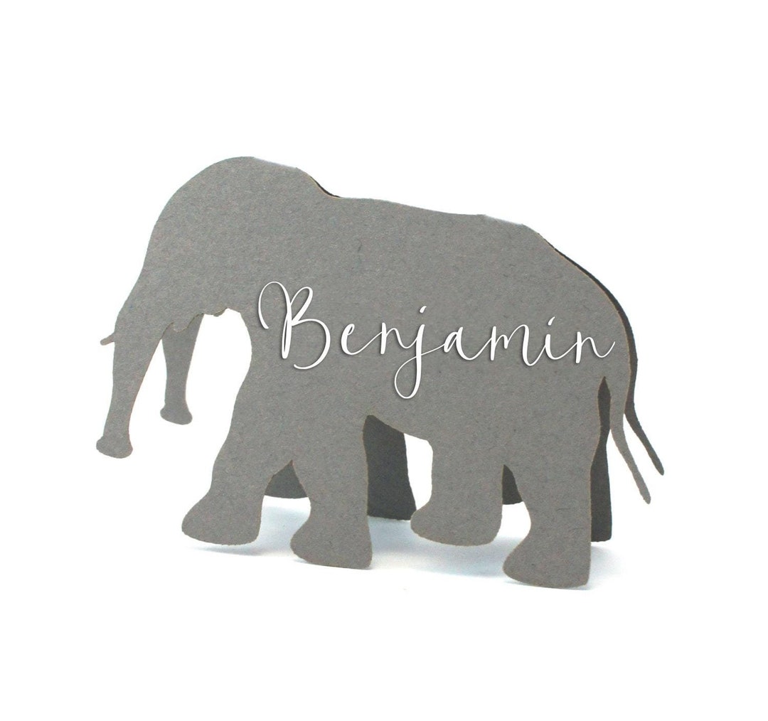 Elephant Place Cards Elephant Escort Cards Wedding Place Card Holders ...