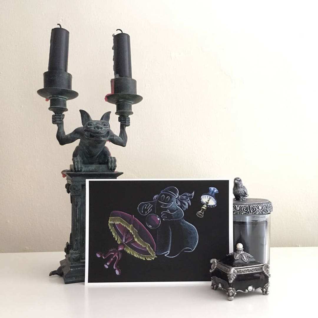 Ghost #2 - Rap on a Table - Archival Digital Print - Haunted Mansion ...