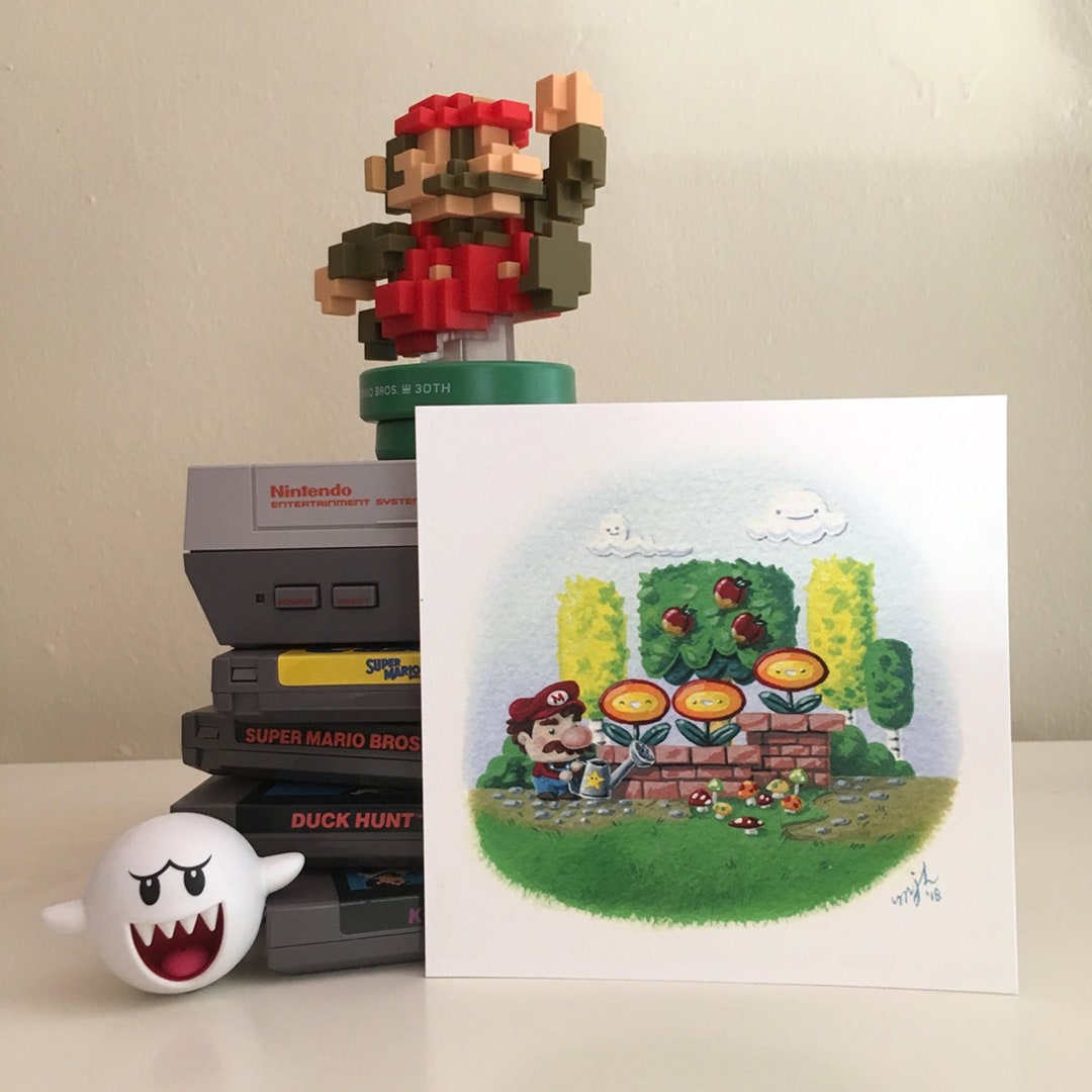 Mario's Secret Garden - Mario Bros. 30th Anniversary Tribute - Digital ...