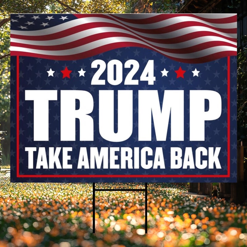 2024 Trump Yard Sign - Etsy