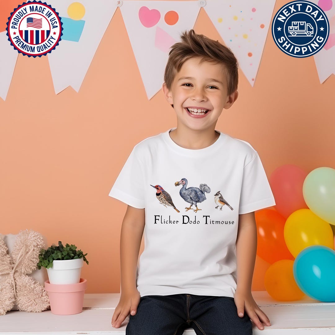 Anti Trump Bird Youth Shirt, Subtle FDT Kids Tee, Political Shirt for ...