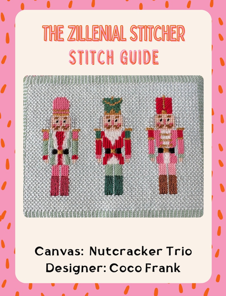 Nutcracker Trio Stitch Guide - Etsy