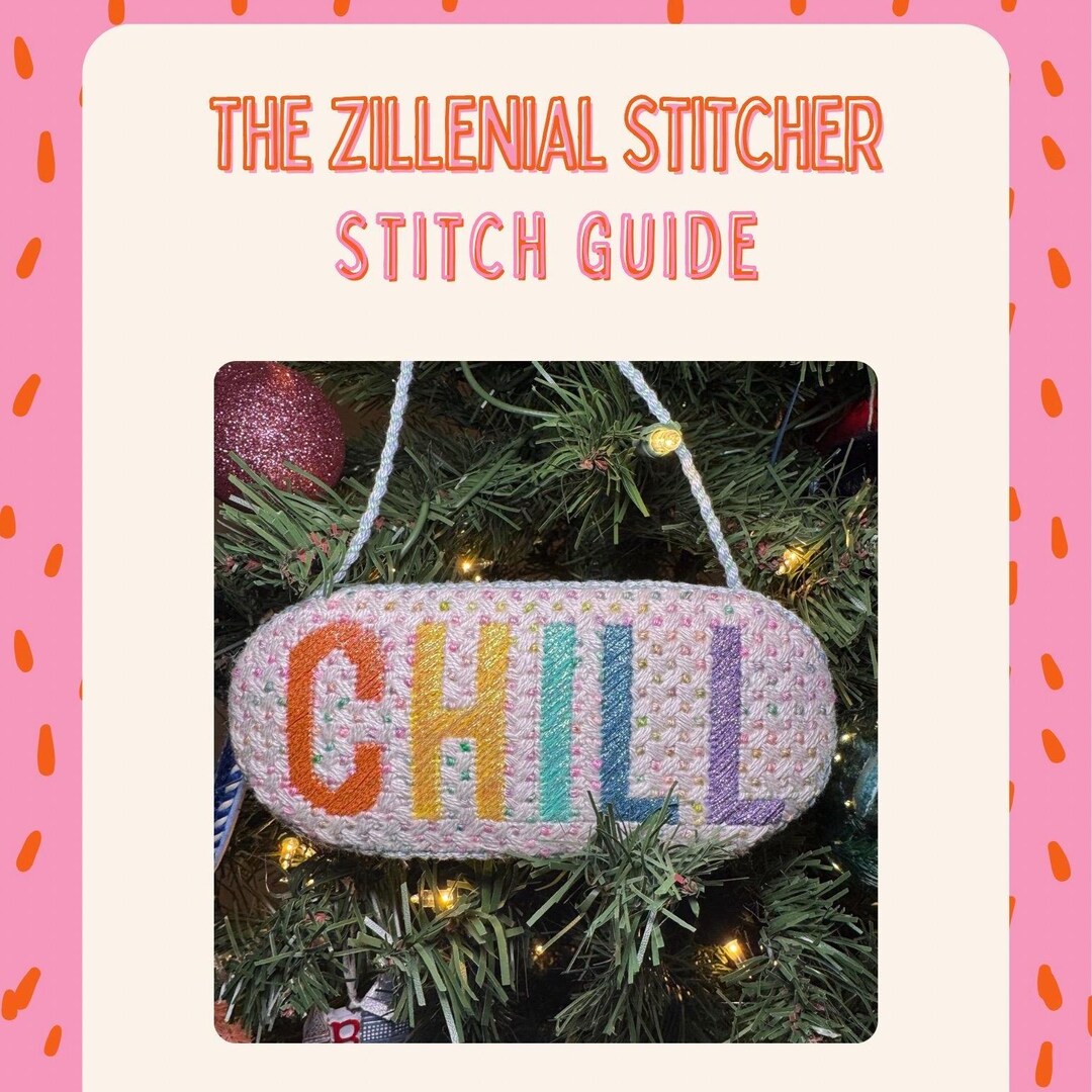 Multicolor Chill Pill Stitch Guide - Etsy