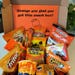 Orange Snack Box, Care Package, College, Birthday, Coworker, Miss You ...