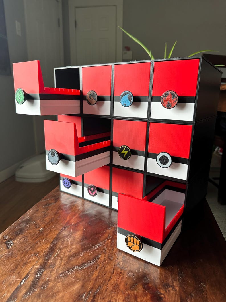 Pokemon TCG Modular Card Storage (individual Box, Drawer and Dividers ...