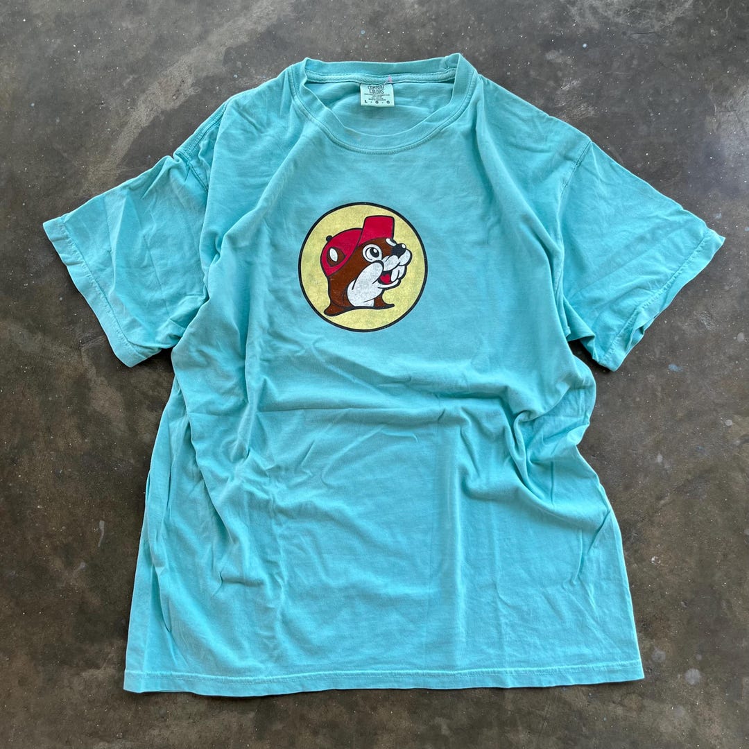 Vintage Buc-ee's Big Dillo Heavyweight Double-sided | Crew Neck Ga T ...
