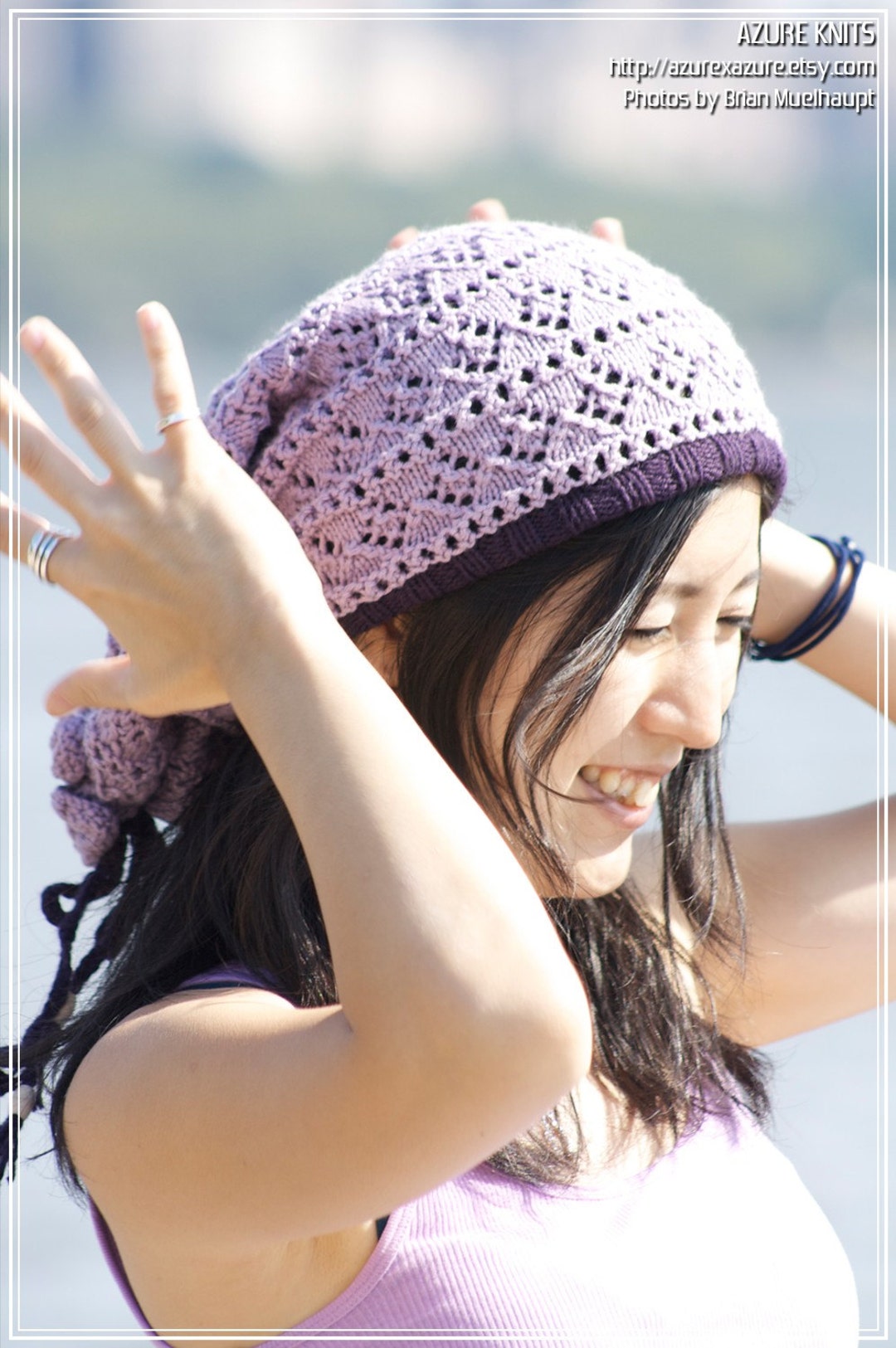 PATTERN - Drawstring Hat and Neck Warmer 2010 (PDF Data) - Etsy
