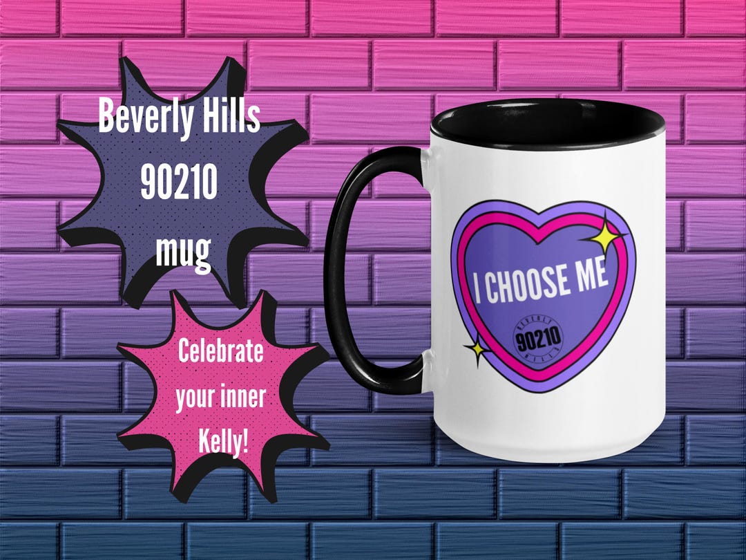 Beverly Hills 90210 Mug, Nostalgic 90s Millennial Gift, Galentines Day ...