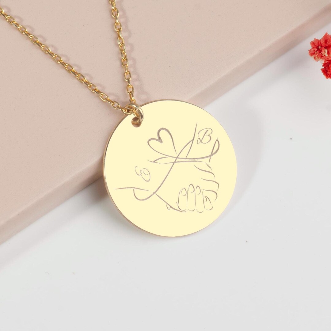Darling Hands Necklace Friendship Jewelry Christmas Gift for Halloween ...