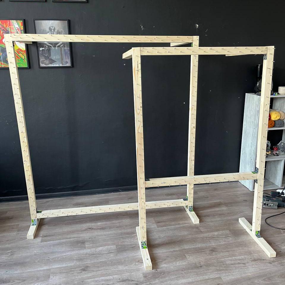 Tufting Frame Digital Plans for Building Your Own Wall-mounted Tufting ...