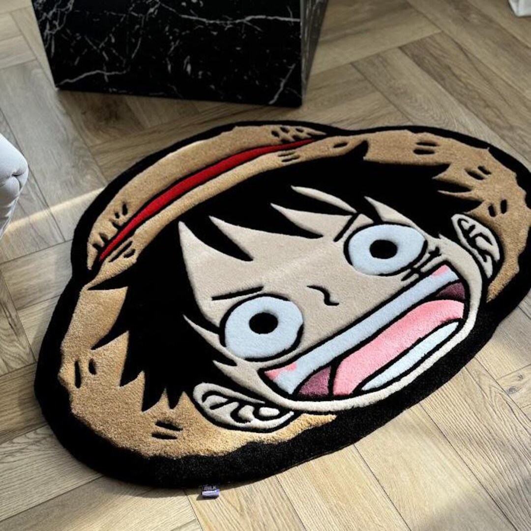 Anime Tufted Rug, Japanese Gothic Carpet, Handmade Dark Fantasy Area ...