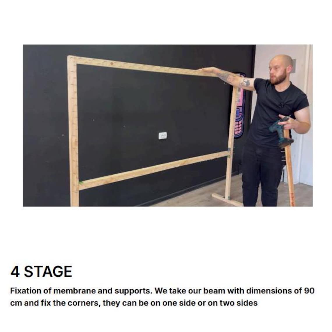 Tufting Frame Digital Plans for Building Your Own Wall-mounted Tufting ...