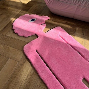 Prizmo Rug, Adventure Time Custom Rug, Anime, Decor, Handmade, Tufting ...