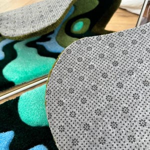 Wavy Rug Tufted – Abstract Irregular Rug Bedroom, Boho Home Décor, 3D ...