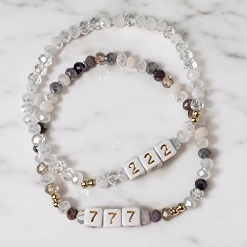 Number Bracelet - Etsy