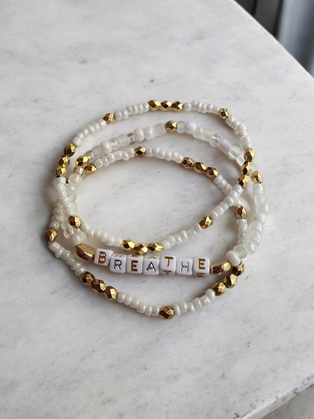 Custom Word Bracelet - Personalized Word Bracelet - Seed Bead Bracelet ...