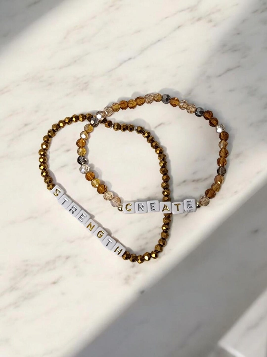 Word of the Year Bracelet Affirmation Bracelet, Positive Affirmation ...