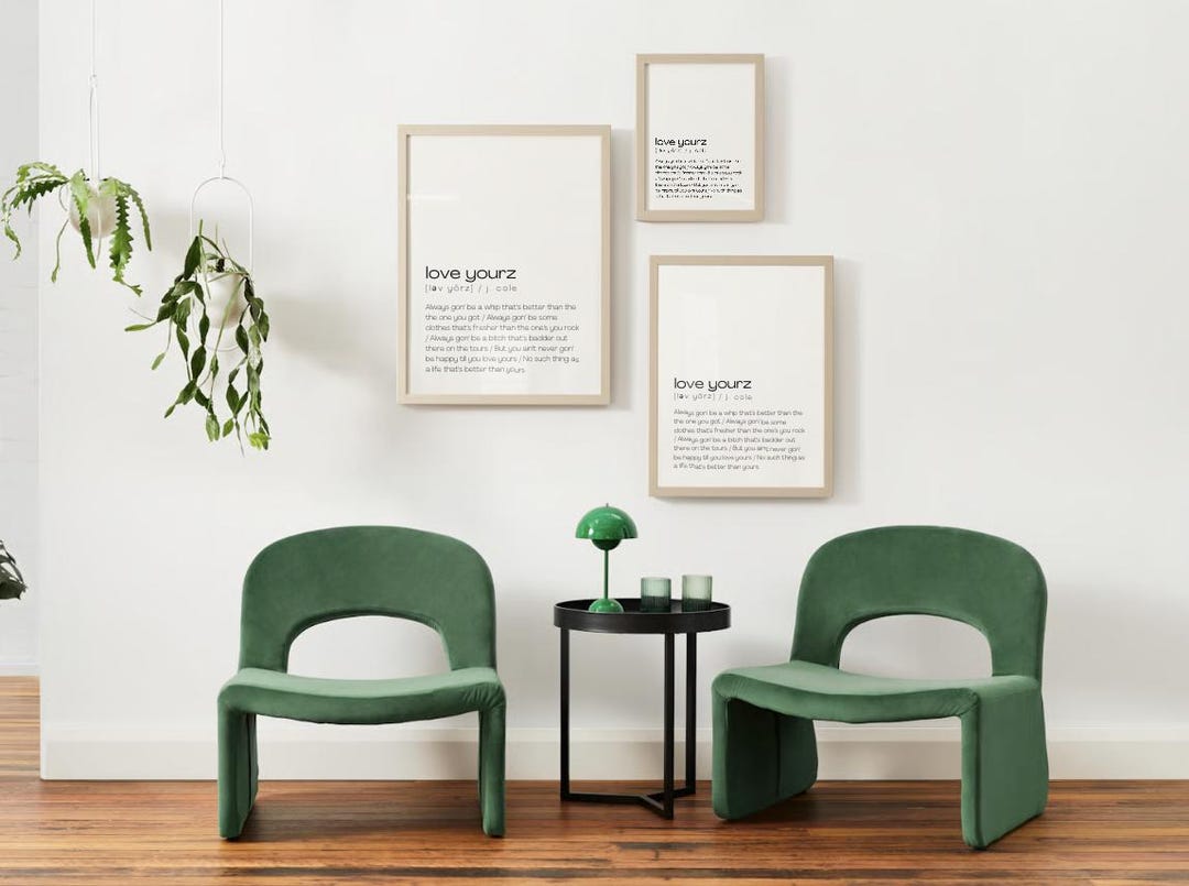 J. Cole Poster Love Yourz Lyrics - Etsy