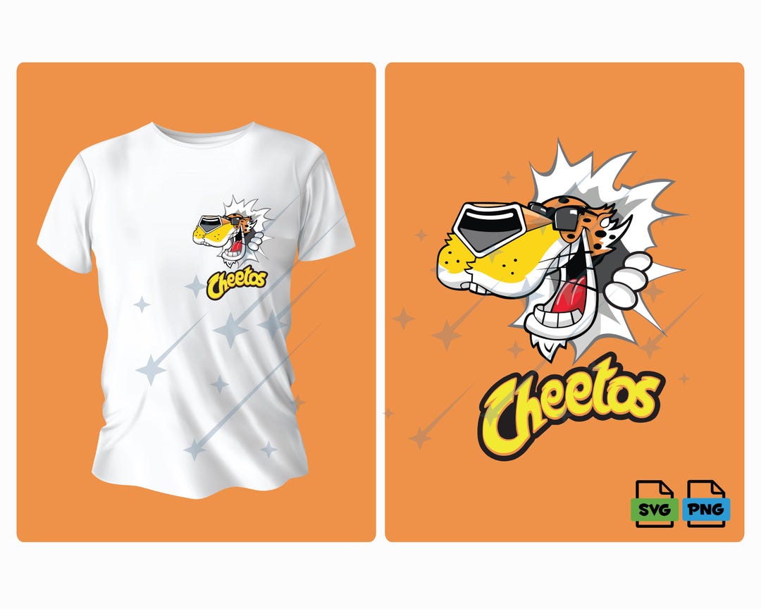 Chester Cheetah SVG and PNG Files - Etsy