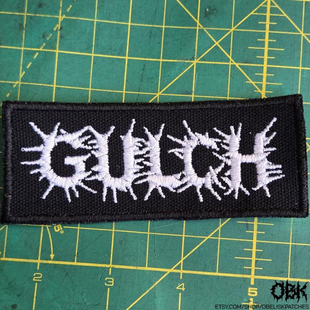 Gulch Embroidered Patch, Weatherproof Canvas - Etsy