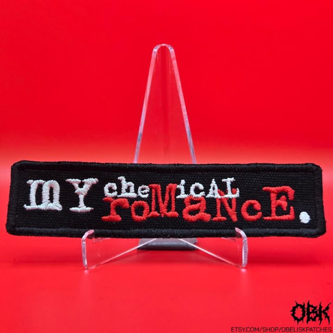 My Chemical Romance Patch ~ High Quality Embroidery, Durable ...
