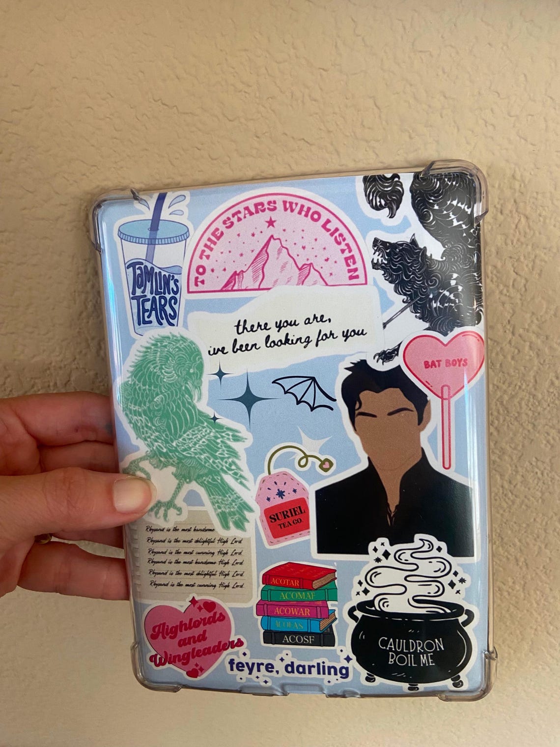 ACOTAR Kindle Insert - Etsy
