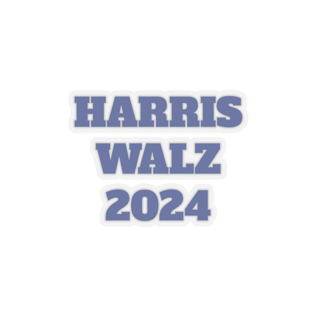 Kiss-cut Stickers Kamala Harris Tim WALZ - Etsy