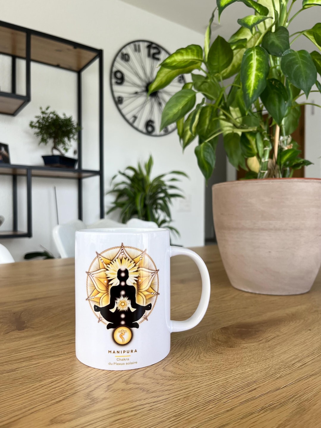 Solar Plexus Chakra Mug, Confidence & Personal Power, Spiritual Chakra ...