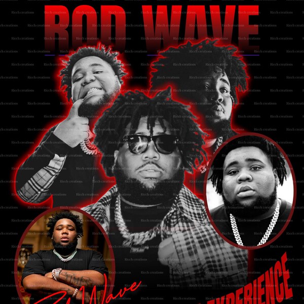 Rod Wave Svg - Etsy