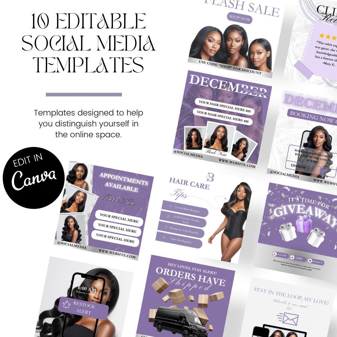 10 Editable Social Media Templates With Free Editable Story Templates ...