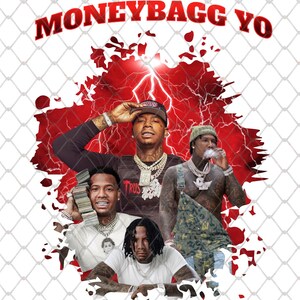 Moneybagg Yo PNG T-shirt Design - Etsy