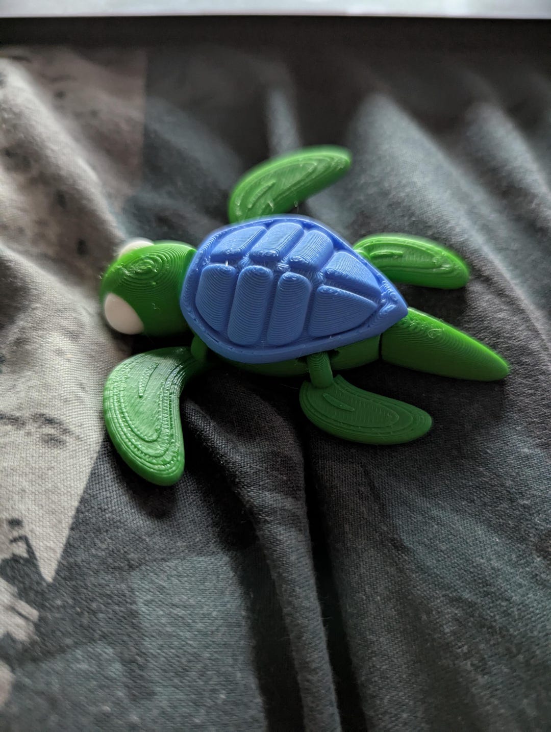 3d Printed Articulated Sea Turtle Fidget Toy - Etsy