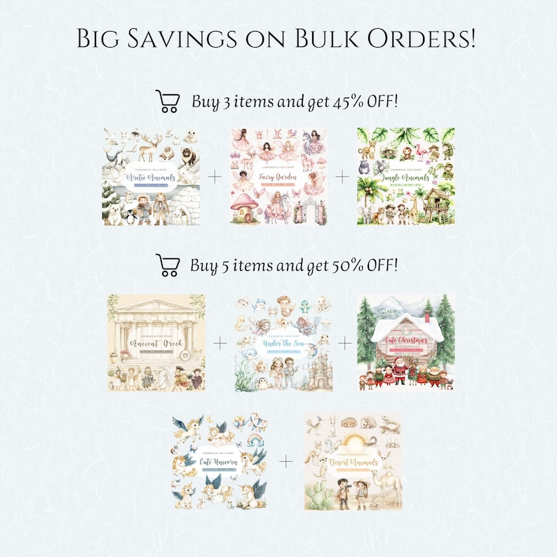 Watercolor Arctic Animals Clipart, Polar Bear, Owl, Wolf, Seal, Penguin ...