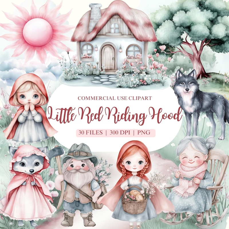 Little Red Riding Hood - Etsy