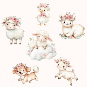Farm Animals Clipart, Spring Clipart, Farm Friends, Farm Animals PNG ...