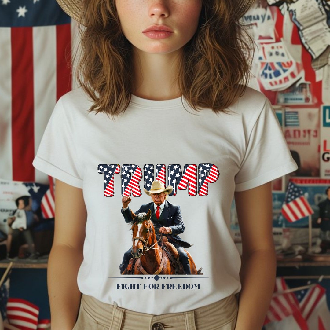 Western Donald Trump Cowboy Shirt, Election 2024 Shirt, Pro Trump Shirt ...