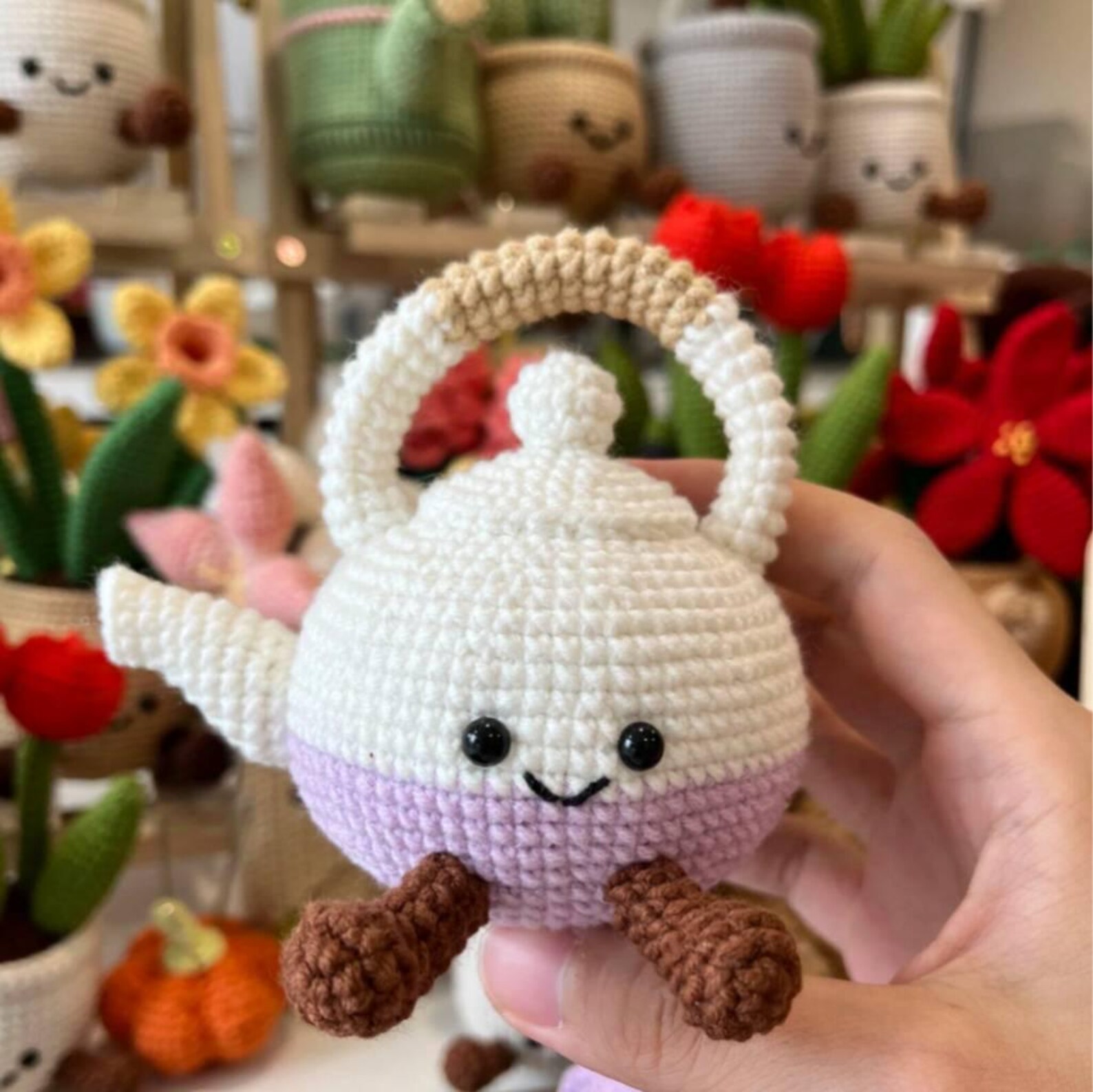 Crochet Teapot Pattern Cute Small Teapot PDF Tutorial Instant Download ...