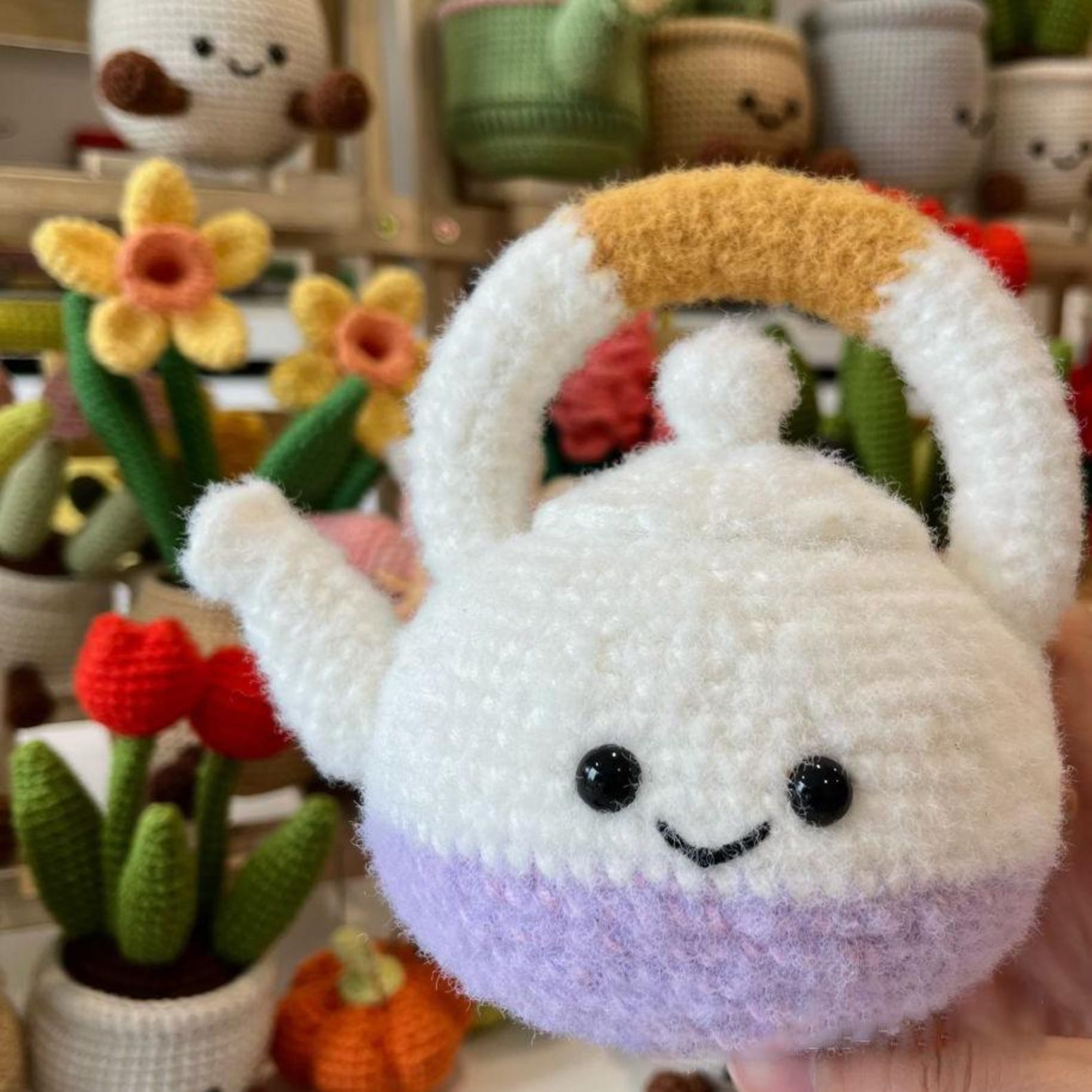 Crochet Teapot Pattern Cute Small Teapot PDF Tutorial Instant Download ...