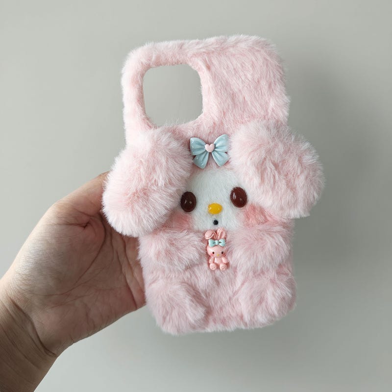 Fluffy Phone Case - Etsy