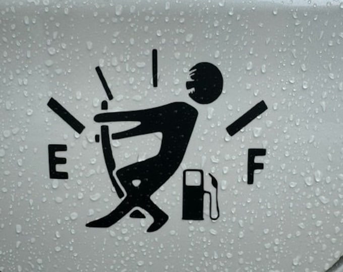 No Gas Sticker girl Vinyl Decal Bumper Sticker Jcreatenz - Etsy